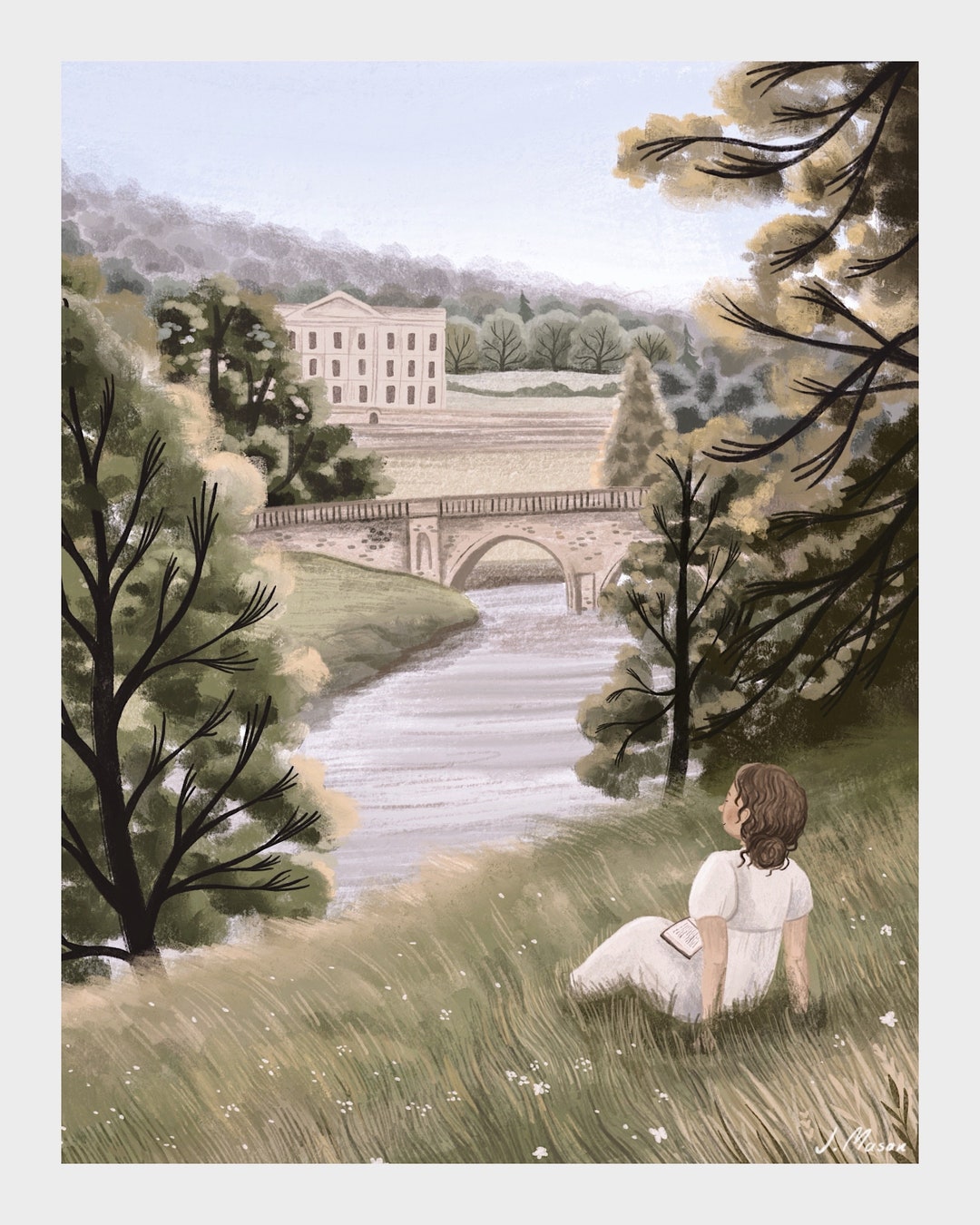 Pemberley - 8x10” Giclee Print - Etsy