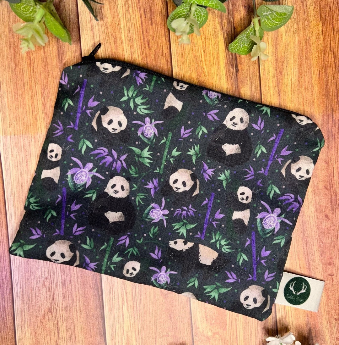 Giant Panda Pouch // Storage Pouch for Skincare Cosmetics - Etsy