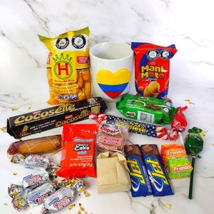 Colombian Candies Gift Box, Colombian Christmas Day Gift, Colombian ...
