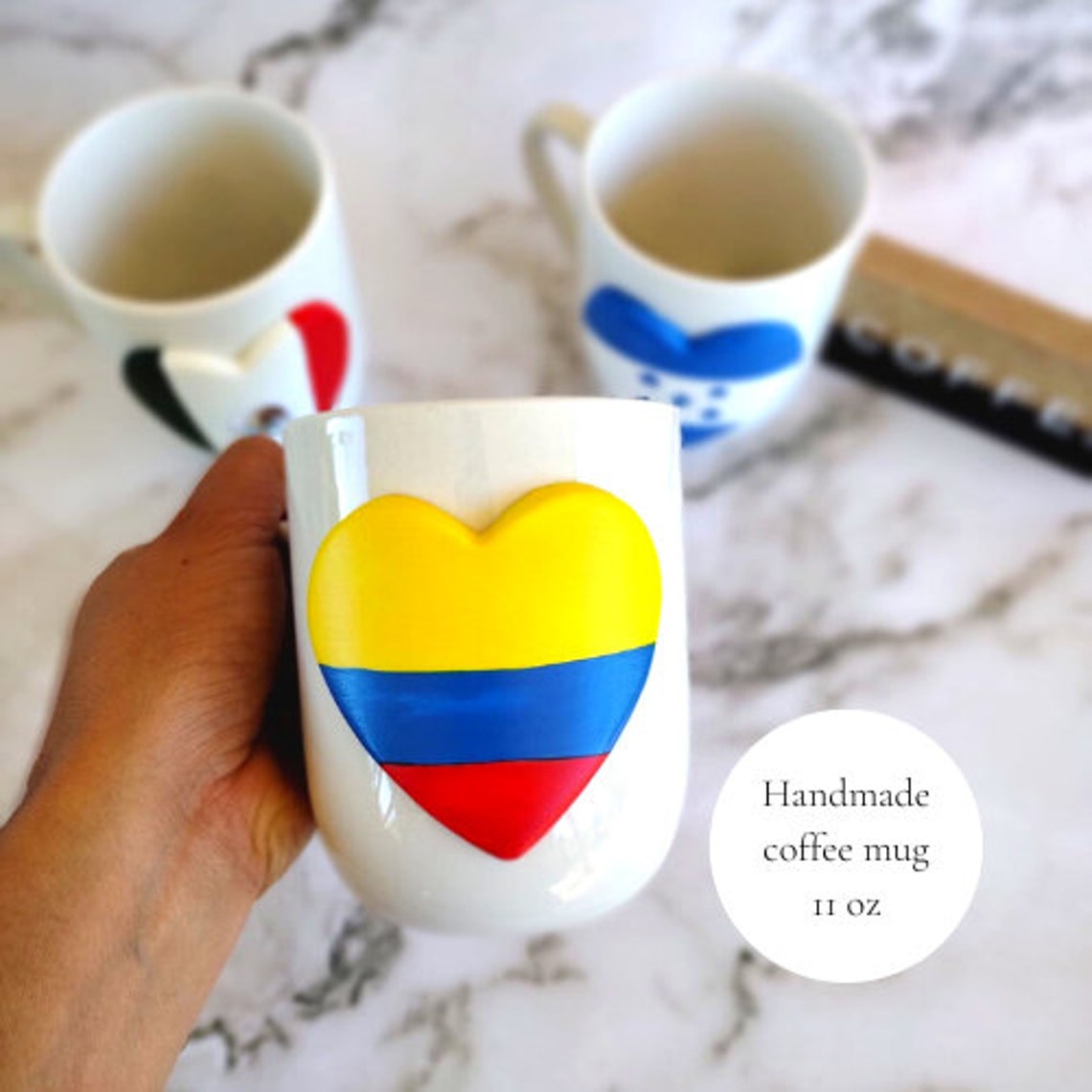 Colombia Coffee Mug With Colombian Candies, Colombian Party Favors ...