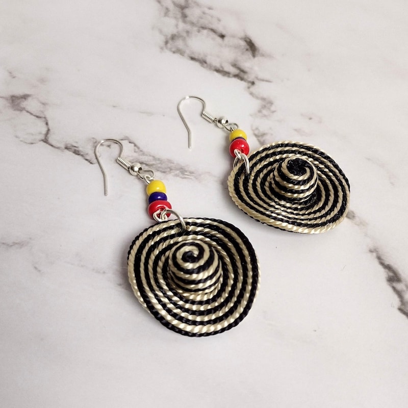 Sombrero Dangle Earrings - Etsy UK