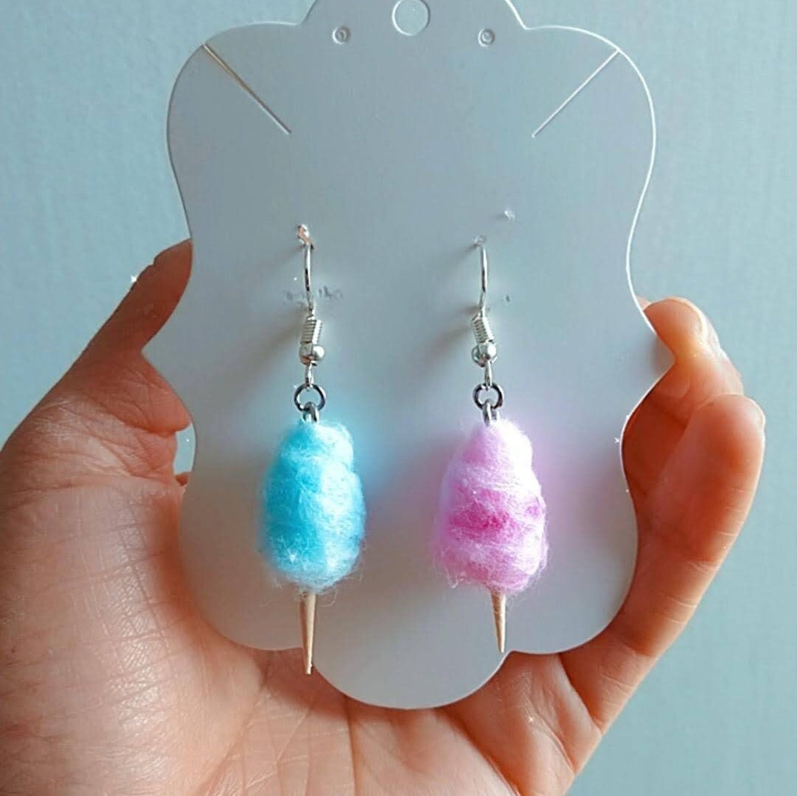 Cotton Candy Jewelry, Cotton Candy Earrings, Cotton Candy Necklace ...