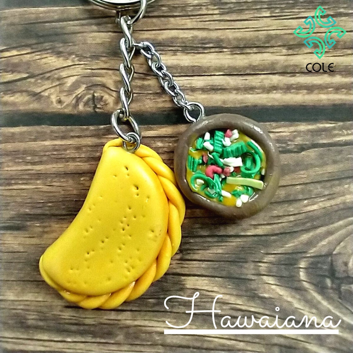 Colombia Keychain Empanada Keychain Colombian Gifts - Etsy Canada