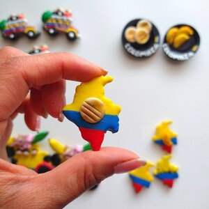 Colombia Magnet Art, Colombian Souvenir, Colombian Miniature Food ...