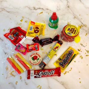 Mexican Candy Box, Mexican Candies Gift Box, Mexican Snacks Party ...