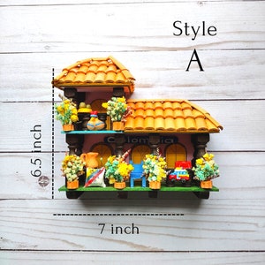 Colombian House Wall Decor , Colombia Encanto Casita Doll House ...