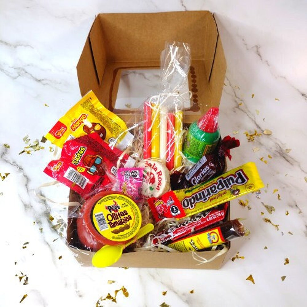 Mexican Candy Box, Mexican Candies Gift Box, Mexican Snacks Party ...