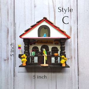 Colombian House Wall Decor , Colombia Encanto Casita Doll House ...