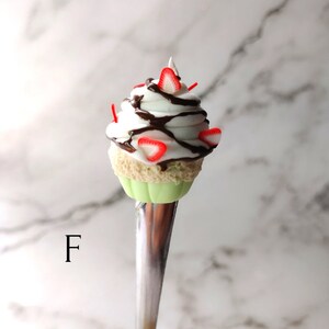 Lot of 6 Ice Cream Spoon, Tea, Desserts and Coffee Personalized Spoon ...