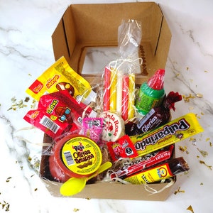 Mexican Candy Box, Mexican Candies Gift Box, Mexican Snacks Party ...