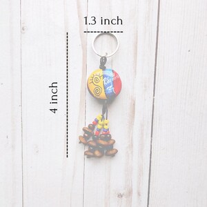 Colombia Keychain, Colombian Coffee Beans, Colombia Raquira Boyaca ...