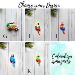 Colombia Fridge Magnets , Colombia Home Decor, Magnets Miniature ...