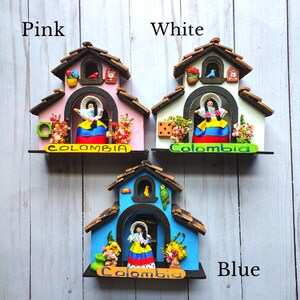 Colombian House Wall Decor , Colombia Encanto Casita Doll House ...