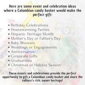 Colombian Candies Gift Box, Colombian Christmas Day Gift, Colombian ...