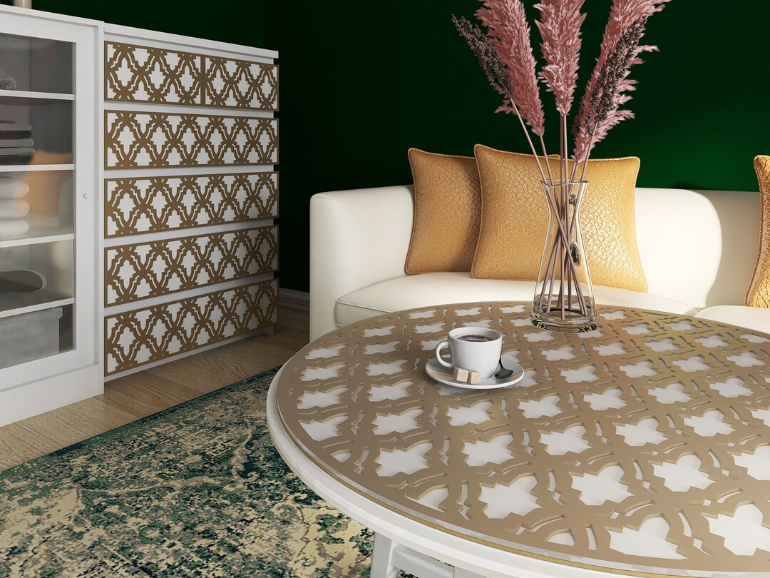 Wooden Overlay Ready to Apply - Kit for Kragsta Tea Table 90x48cm IKEA ...