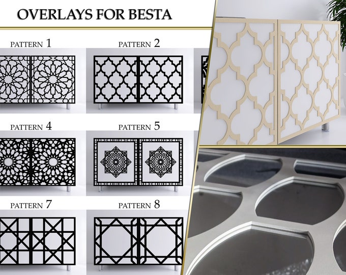 Decorative Overlays, Wooden Panels Specifically Designed for IKEA ...