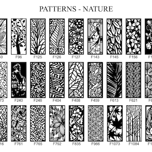 Ready to Apply Overlay. 30 NATURE Patterns to Choose From, Painted or ...