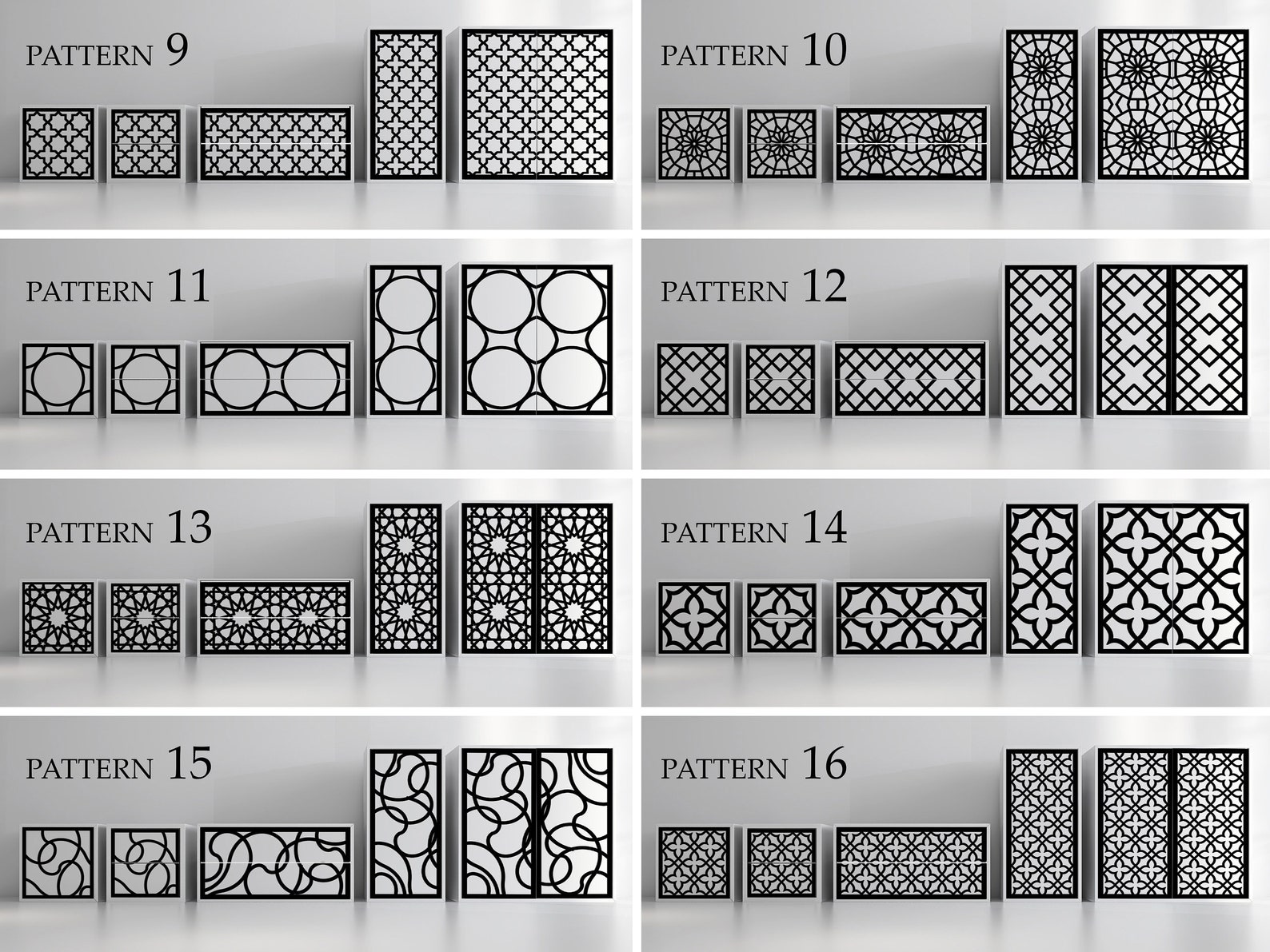 Wooden Overlays for EKET, 30+ Patterns, 180+ Colors - IKEA Furniture ...