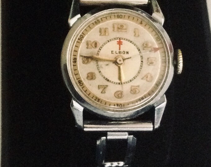 Elbon 7J Swiss Nurses Watch 1940’s Rare Collectible Runs Strong - Etsy