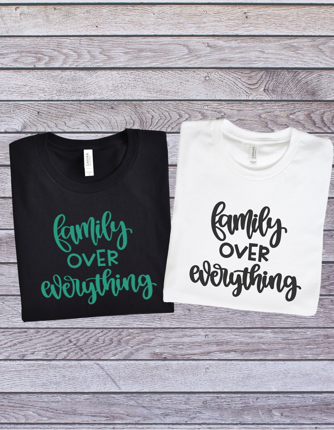 Customizable Family Over Everything T-shirt. - Etsy
