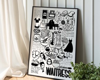 Waitress Musical | Etsy