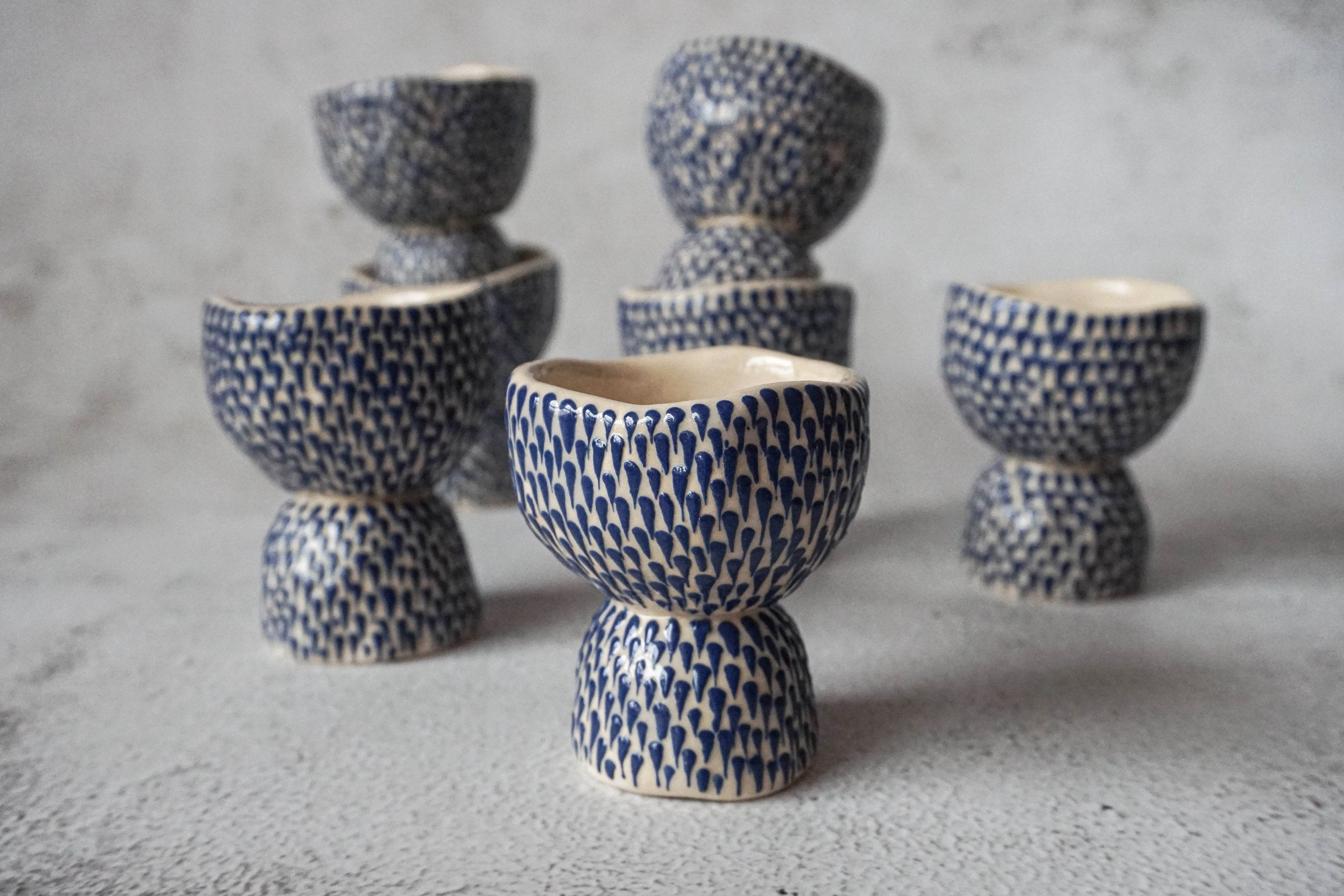Handmade Ceramic Egg Stand One Piece Handmade Egg Holder - Etsy