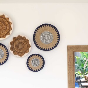 JAVA WALL DECOR boho Wall Hanging banana Fronds wicker - Etsy