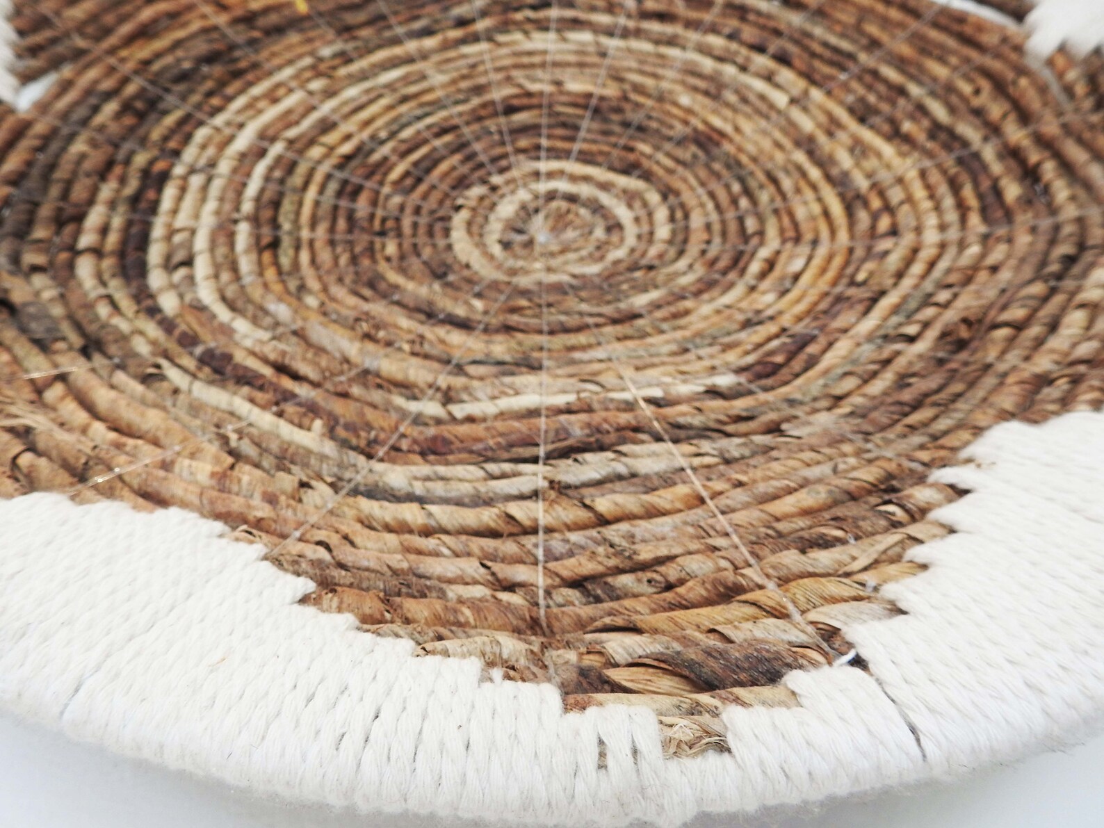 JAVA WALL DECOR boho Wall Hanging banana Fronds wicker - Etsy