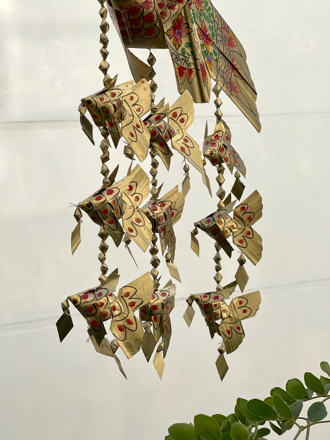 Golden Thai Woven Fish Mobile. Golden Weaved Carp, Beautiful Pattern ...