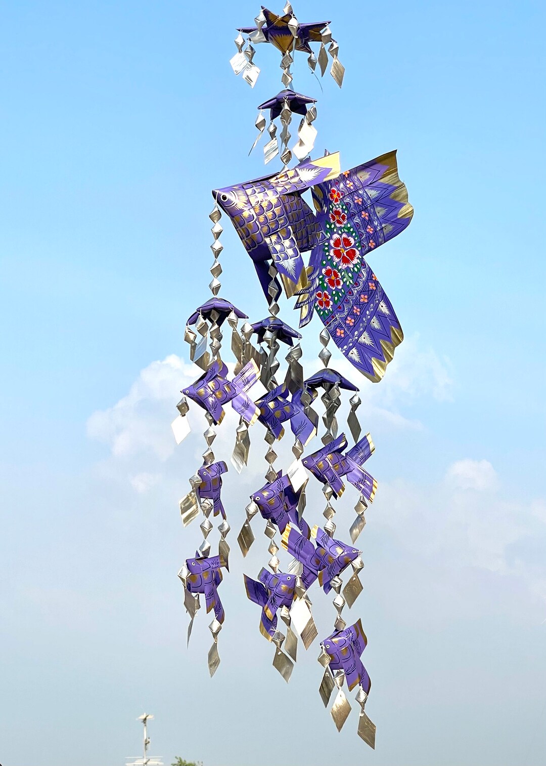 Thai Purple Fish Mobile, Beautiful Color - Etsy