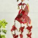 Mini Red Thai Woven Fish Mobile. - Etsy