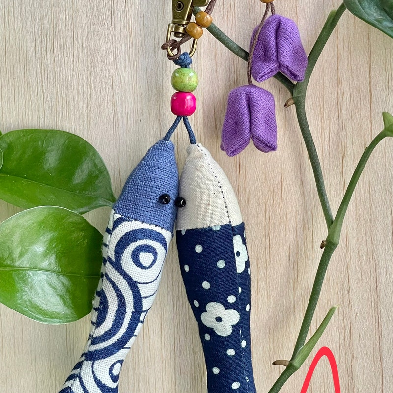 Fish Keychain - Etsy