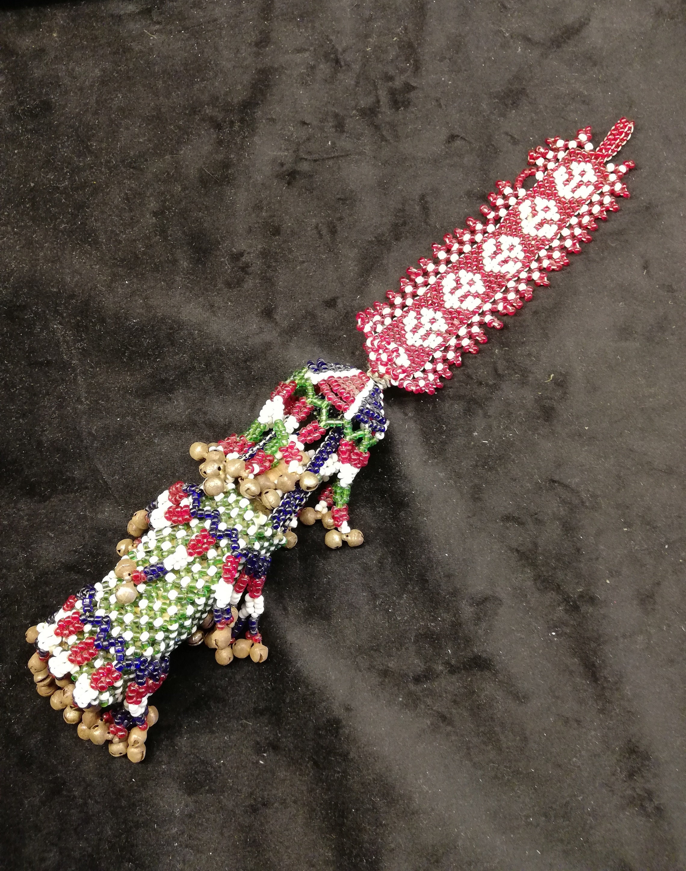 Central Asian Authentic Wooden Kohl Holder / Eyeliner Box / Mascara Pot ...