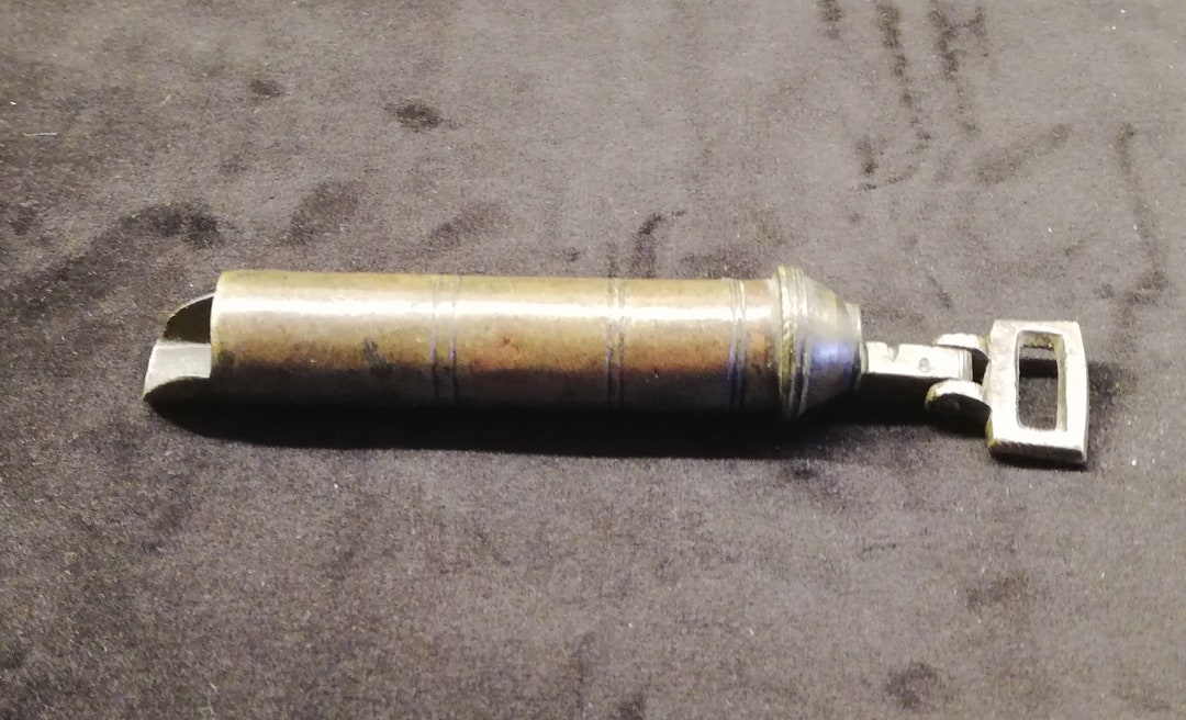 C 19th, Ottoman Turkish Antique Bronze Gunpowder Measuring Gauge / Rod ...