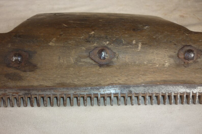 Turkish Wooden Carder Comb Carpet Comb Dated 1928 - Etsy
