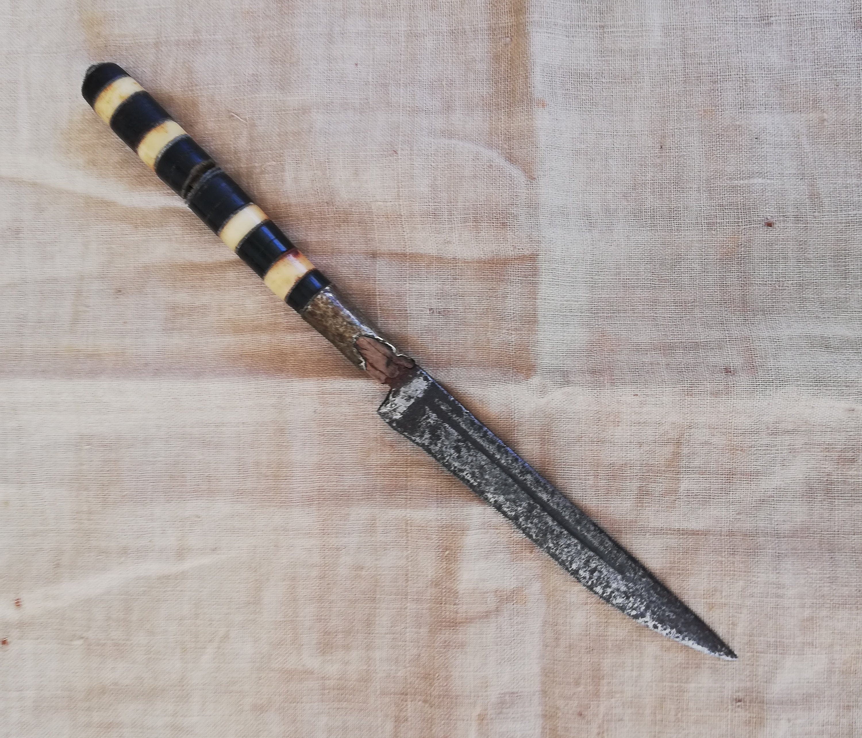 Ottoman Turkish Antique Sash Knife W/ Horn & Bone Handle - Etsy