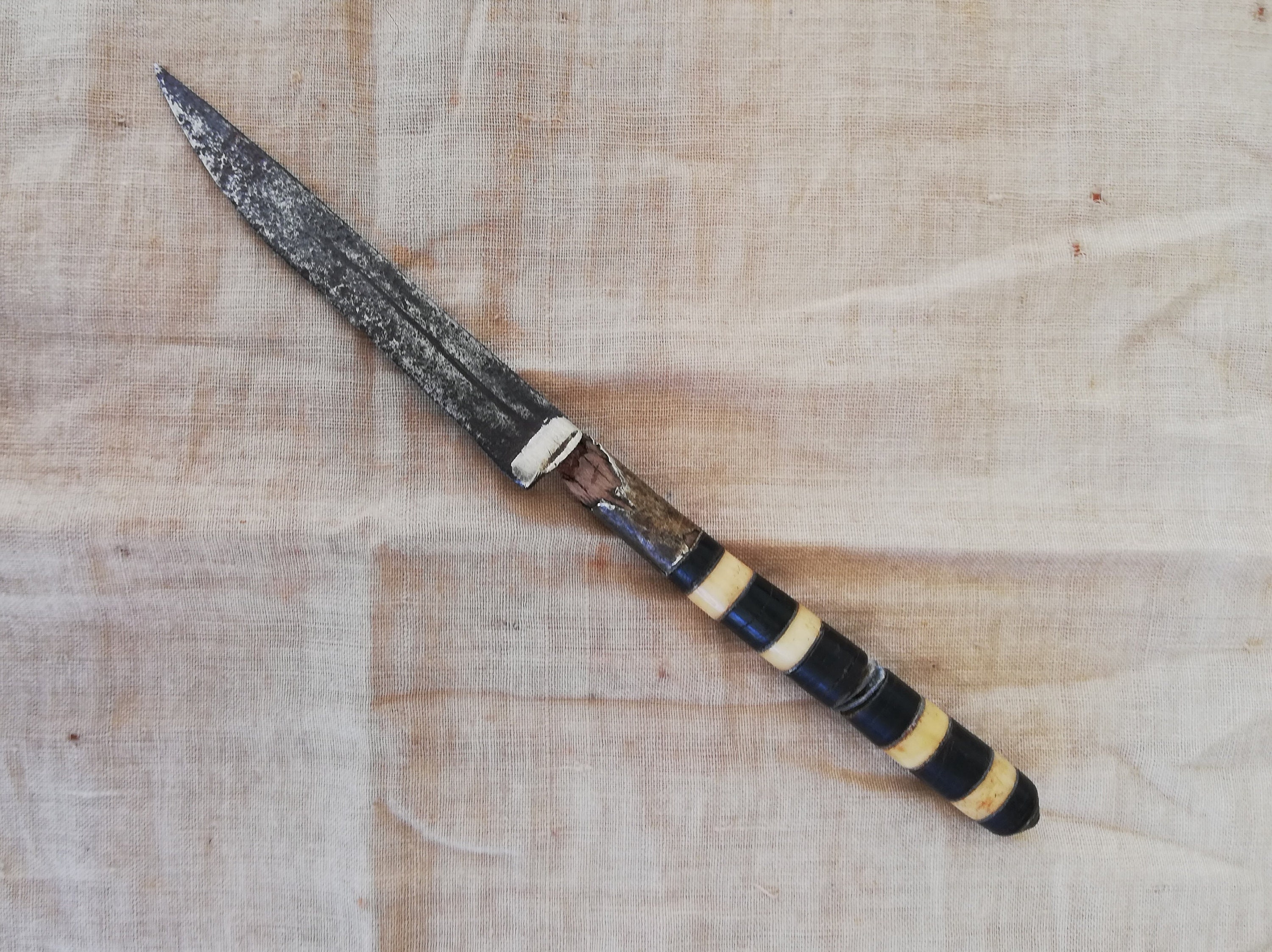 Ottoman Turkish Antique Sash Knife W/ Horn & Bone Handle - Etsy