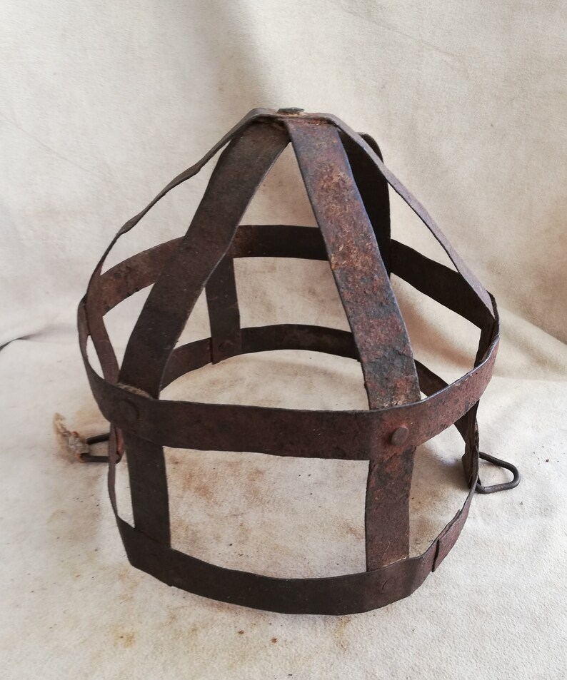 Turkish Authentic and Primitive Tinned Iron Cattle Mule Muzzle - Etsy