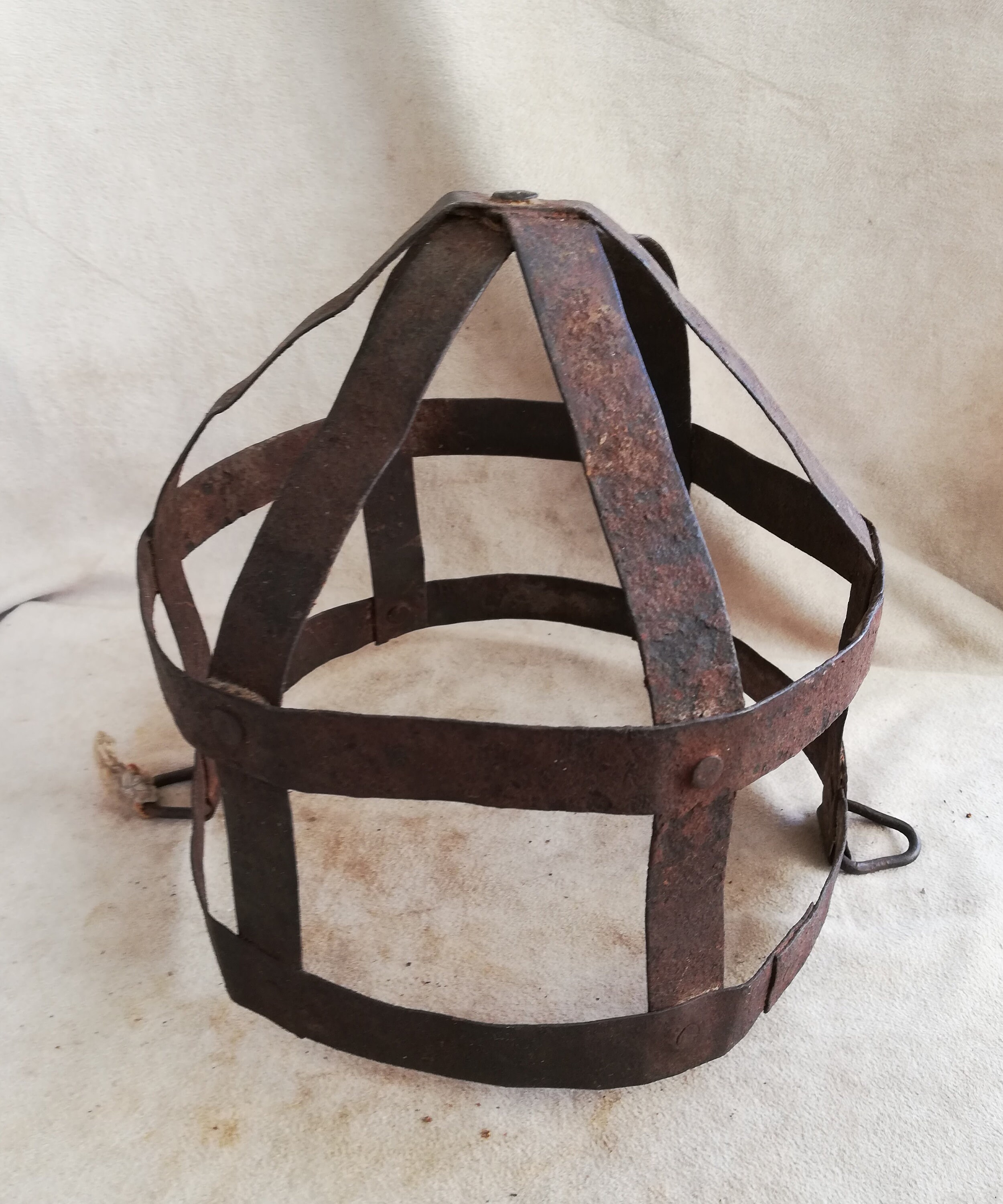 Turkish Authentic and Primitive Tinned Iron Cattle Mule Muzzle - Etsy