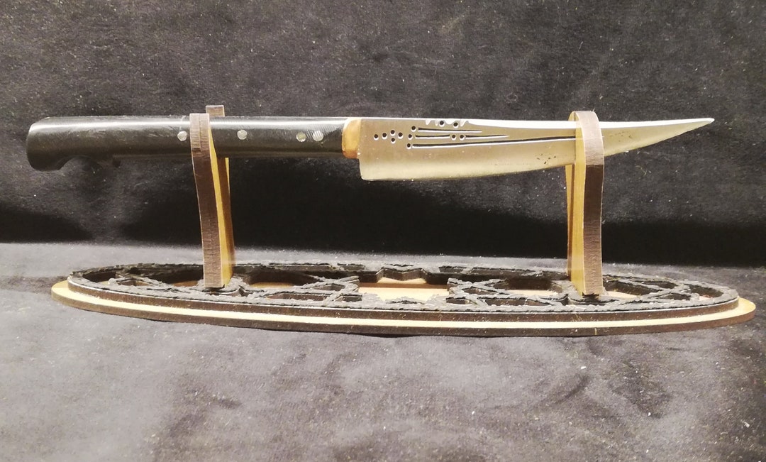 Ottoman Style Turkish Sash Dagger W/ Hand Carved Wooden Handle ...