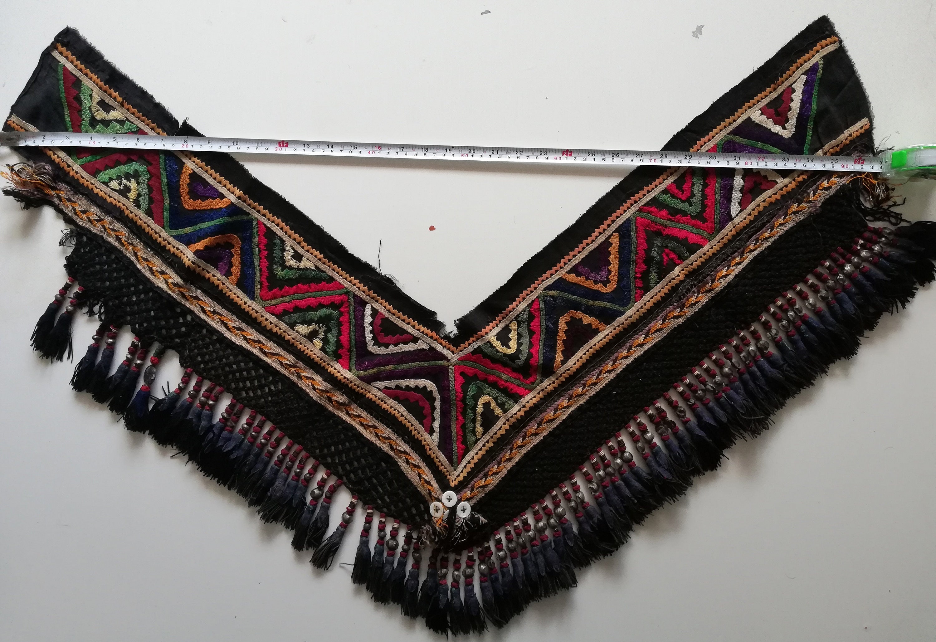 Mid Century, Central Asian, Uzbek Nomads' Authentic Hand Made Saye ...