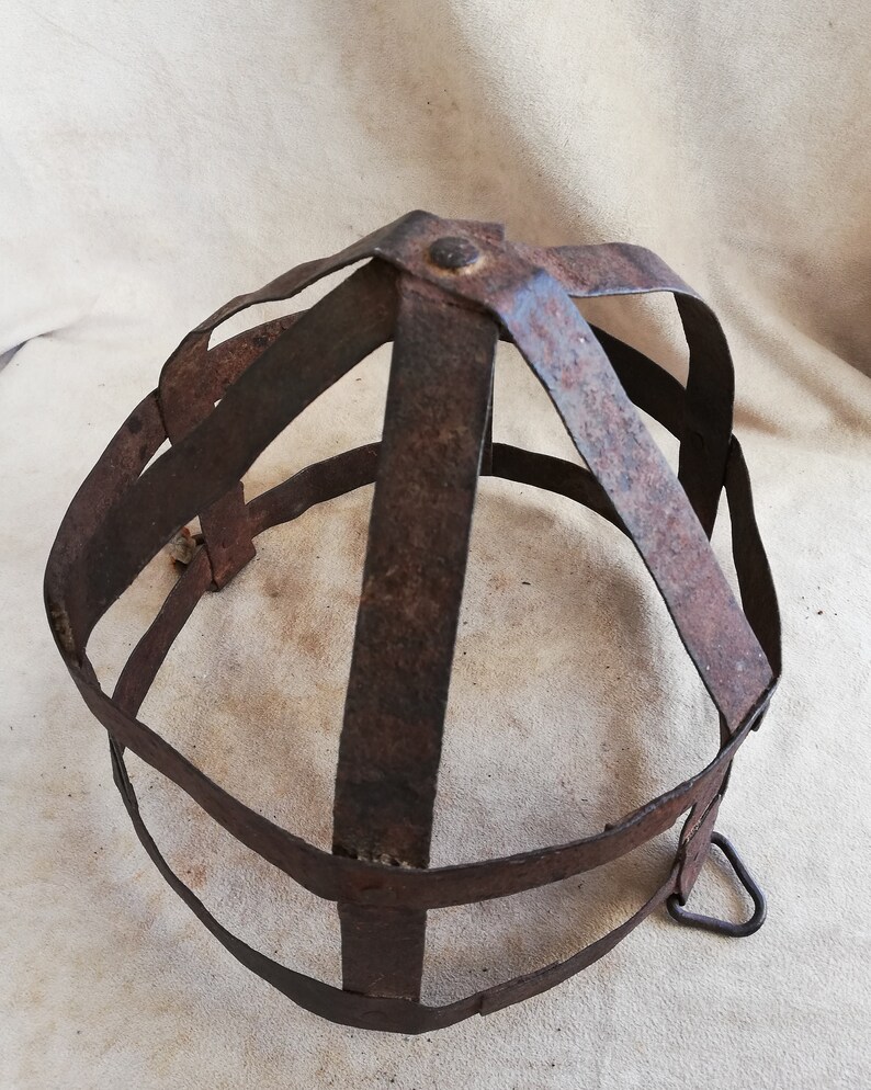 Turkish Authentic and Primitive Tinned Iron Cattle Mule Muzzle - Etsy