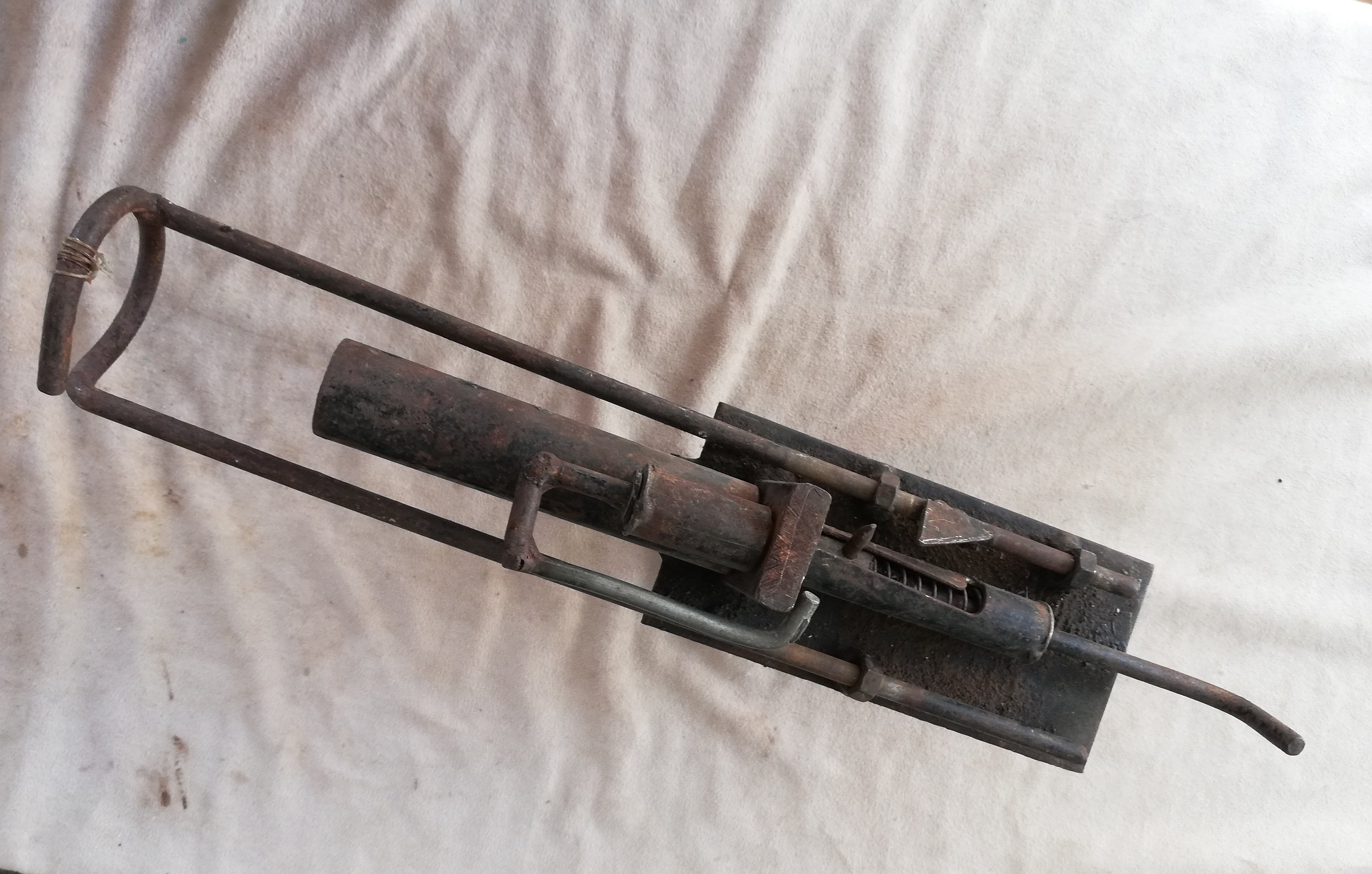 Turkish Primitive Mole / Rodent Gun Trap W/ a Firing System - Etsy