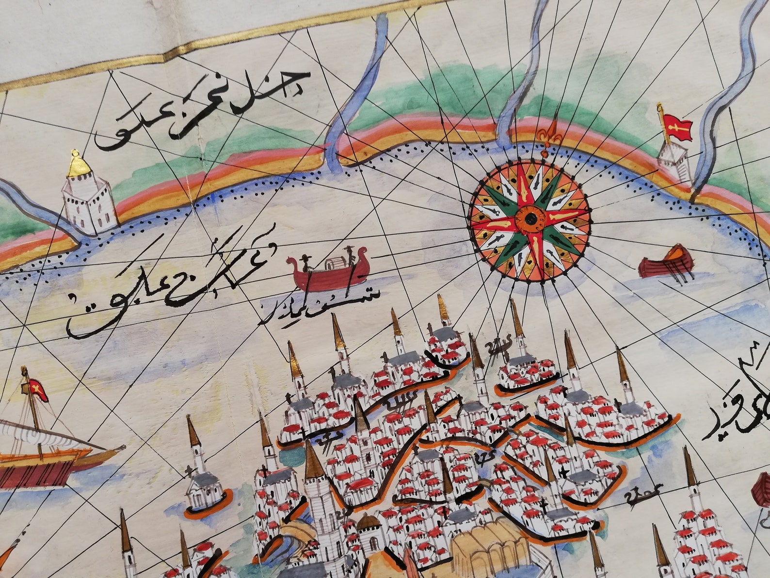 Ottoman Turkish Miniature Art Venezia / Venice in Ottoman - Etsy