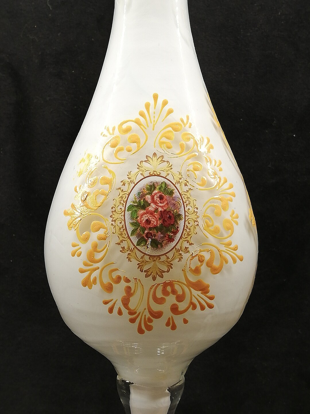 Laledan 1970's Middle Eastern Blown Glassware Tall Vase for Single ...