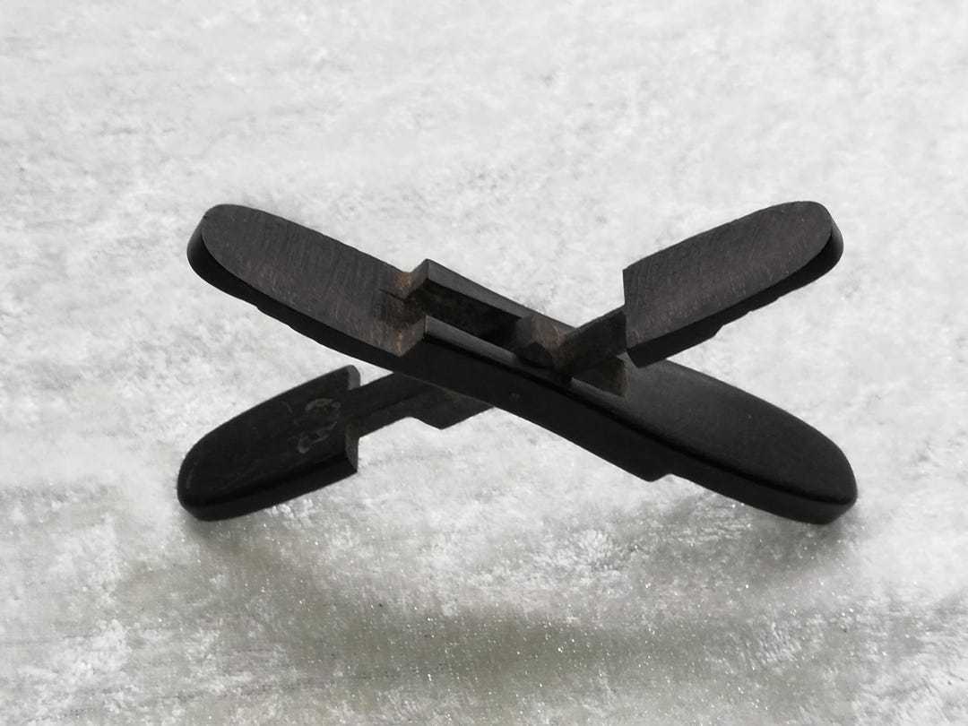 1900's Ottoman Turkish Antique Carved Ebony Balance for Jeweler ...