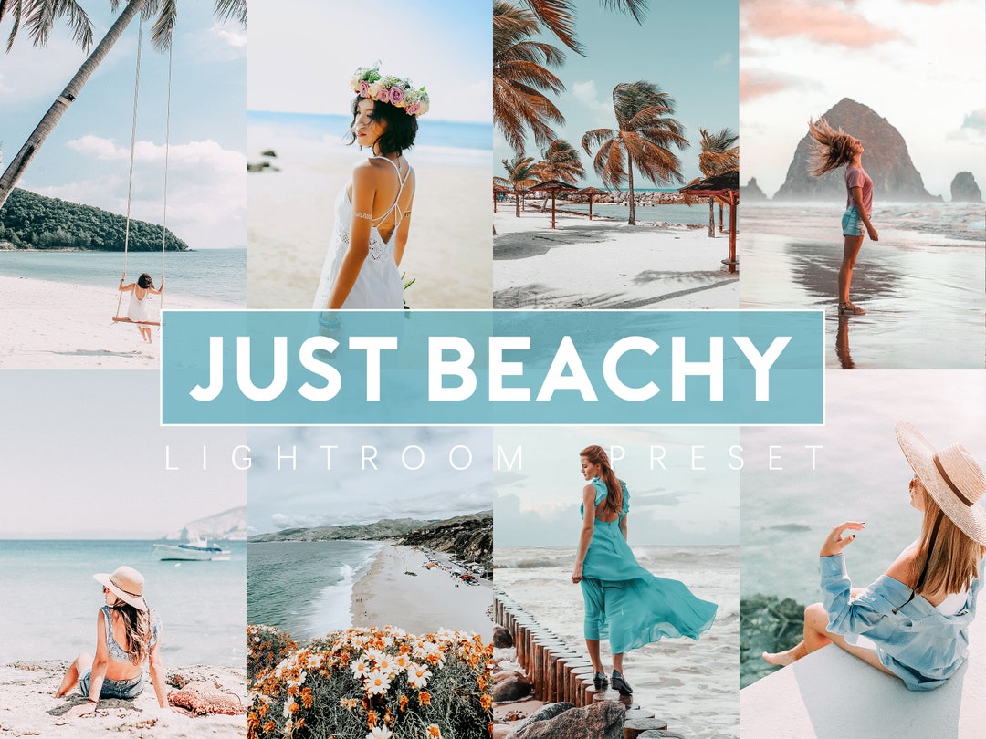 BEACHY PRESETS, PASTEL Preset Bundle, Pastel Beach Photo Editing Filter for Instagram Bloggers ...