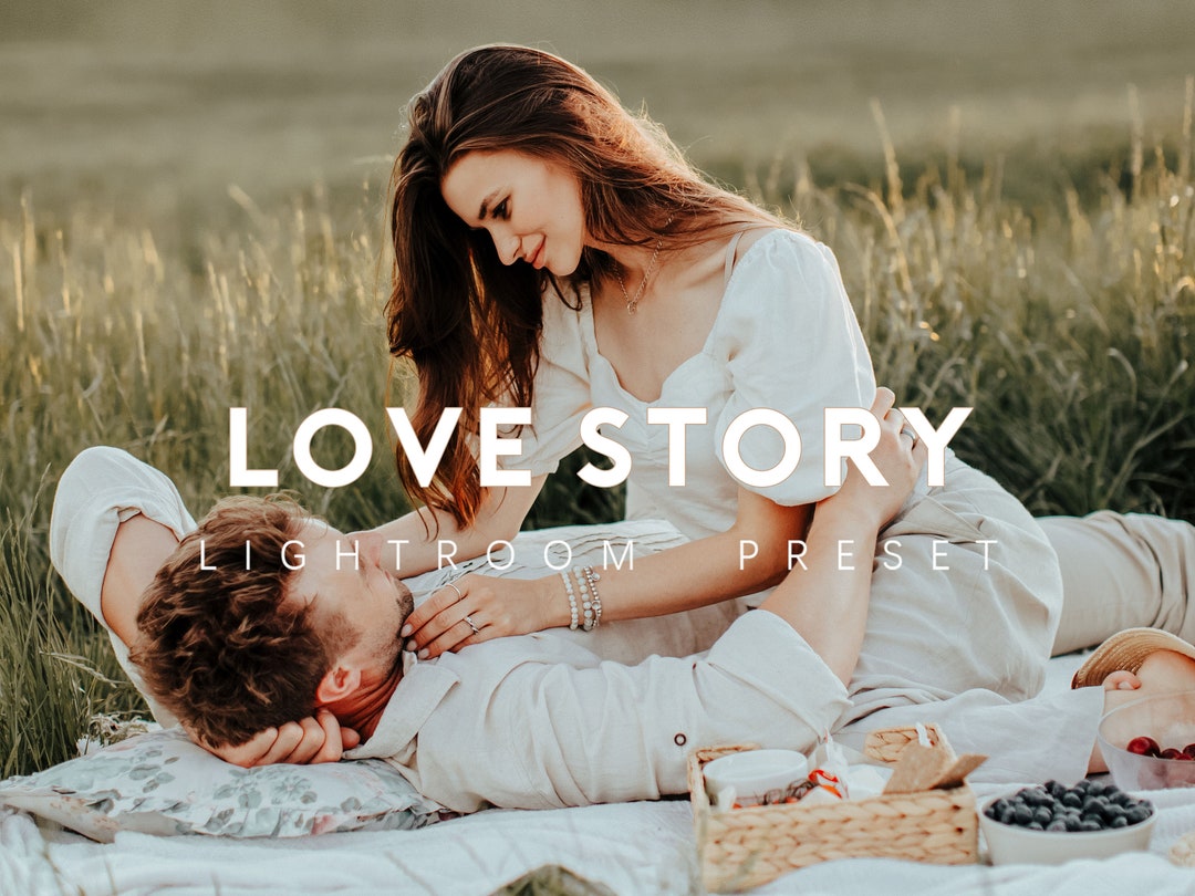 Love Story Lightroom Presets: Romantic Photo Filter Bundle (digital ...