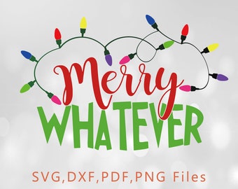 Merry Whatever Grinch Svg | Etsy