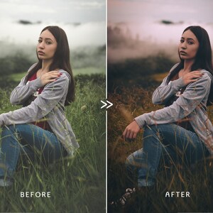 DARK FALL PRESETS, Fall Preset Bundle, Digital Lightroom Photo Filter ...